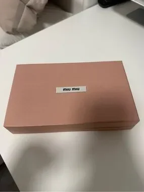 Miu Miu | Bags | Miu Miu Black Leather Long Wallet | Poshmark